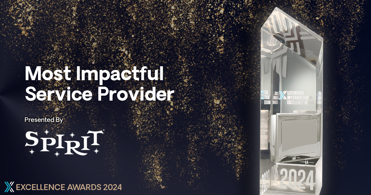 Most Impactful Service Provider 2024 - Licensing International